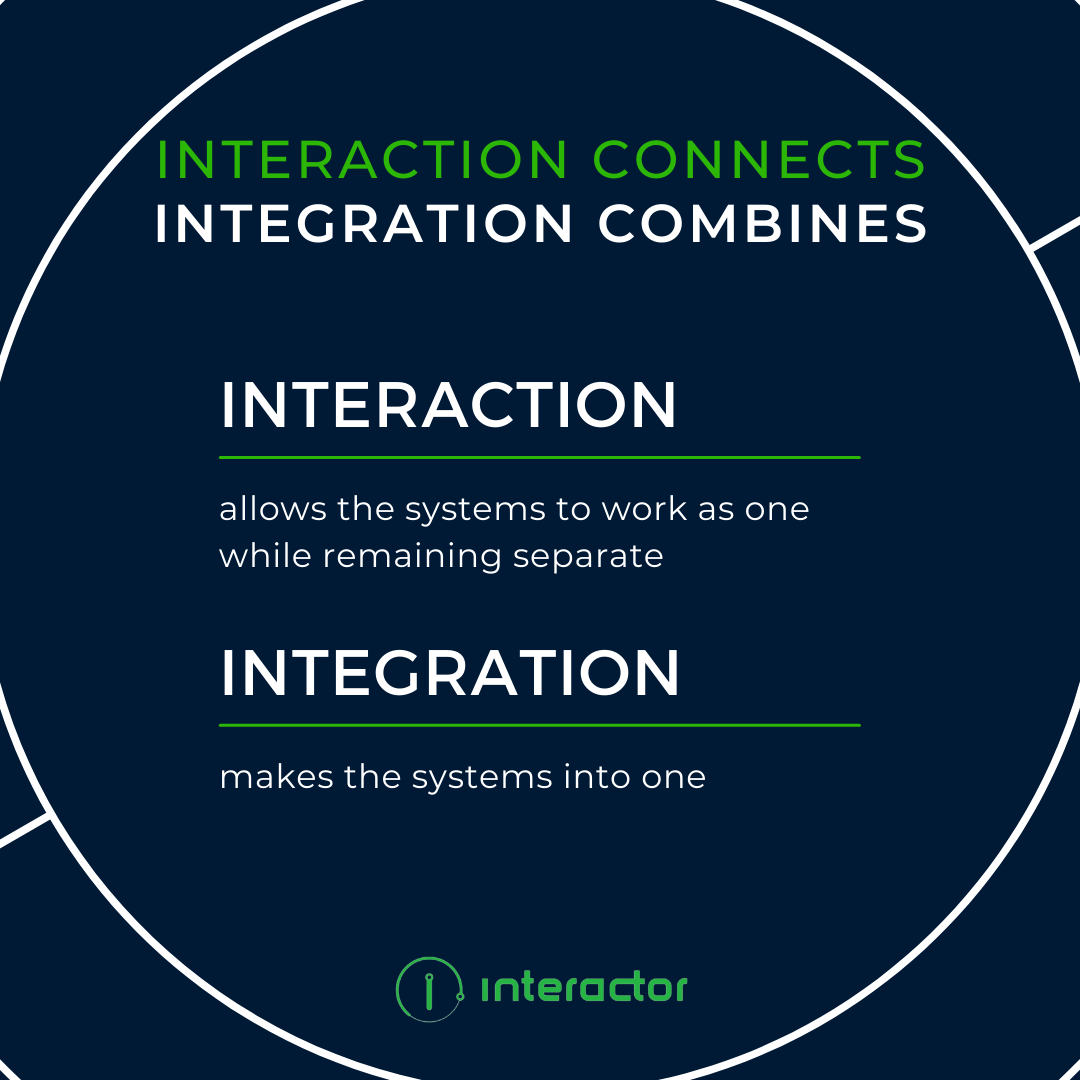 Interaction vs. Integration: Which is Better?